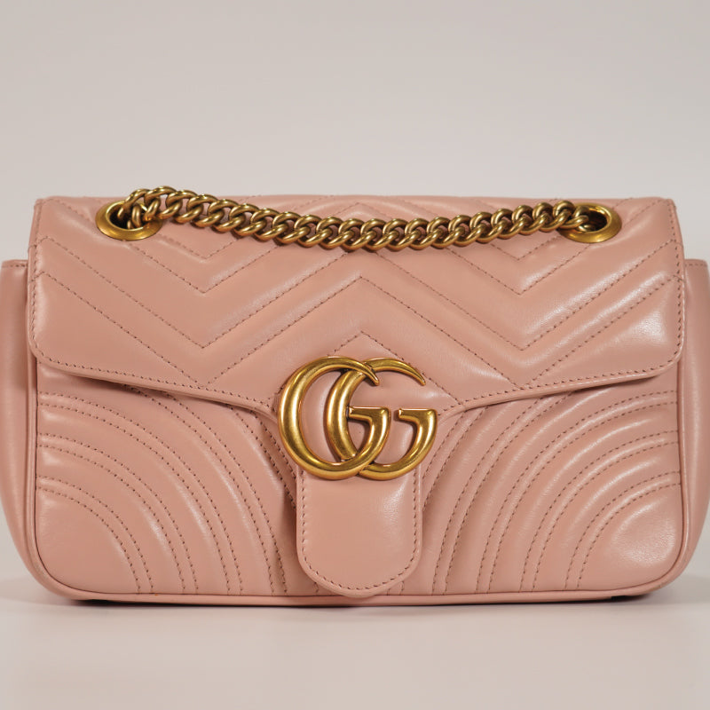 Gucci Marmont Pink Leather